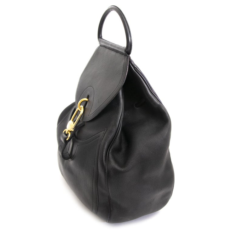 Delvaux Black Lucifer GM Backpack at 1stDibs | delvaux backpack ...