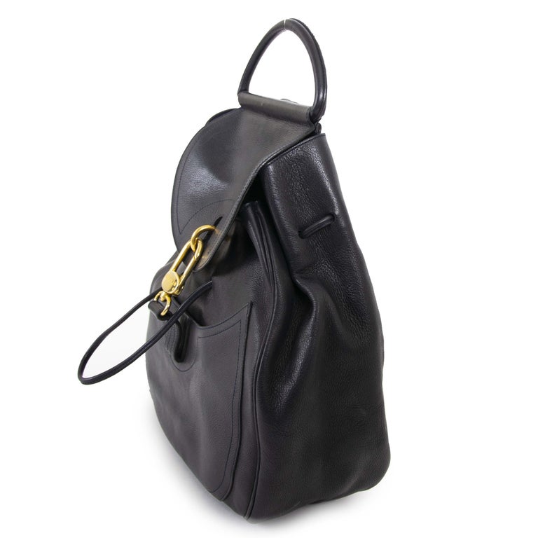 Delvaux Dark Blue Large Lucifer Backpack at 1stDibs | delvaux backpack ...