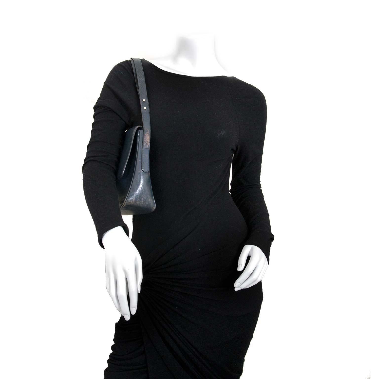 Delvaux Dark Blue Poirier Shoulder Bag at 1stDibs | delvaux poirier ...