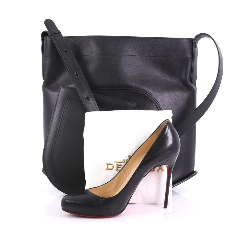 Delvaux Pin Shoulder Bag Leather Large at 1stDibs