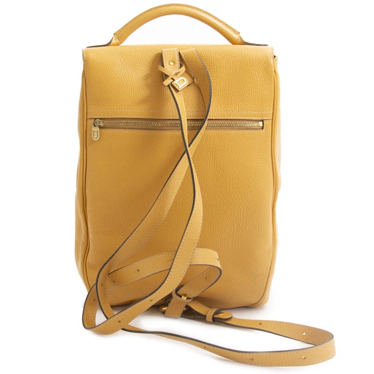 Delvaux Yellow Brillant Backpack at 1stDibs | delvaux backpack