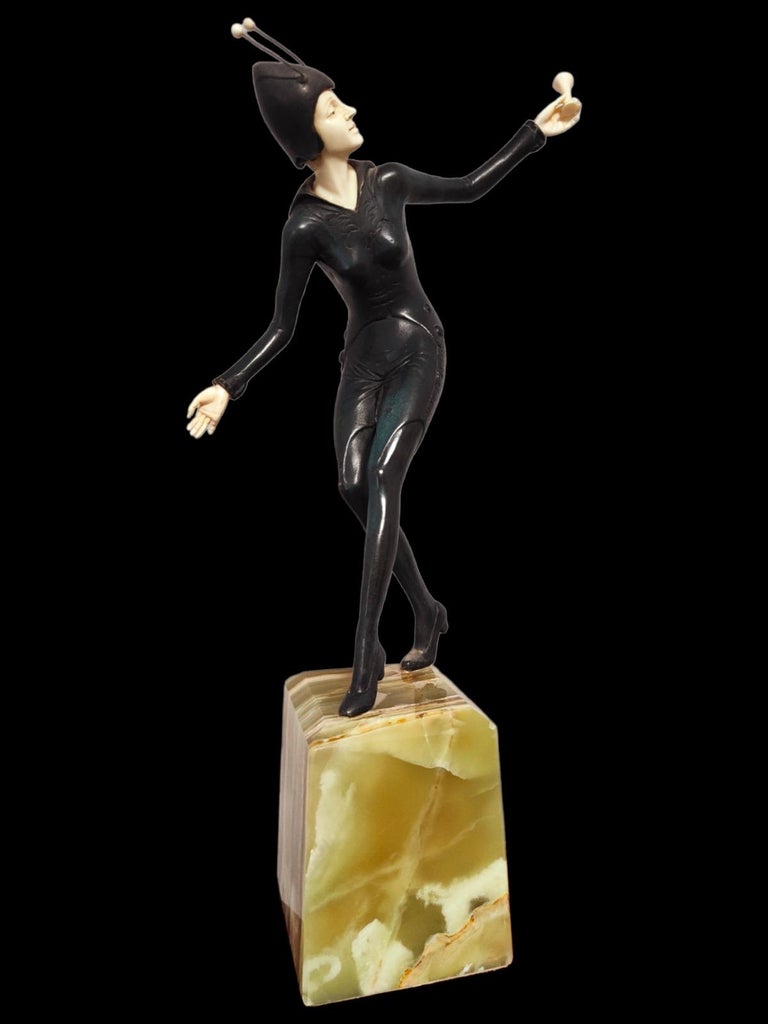 Demeter H.Chiparus Statue Chryselephantine For Sale at 1stDibs