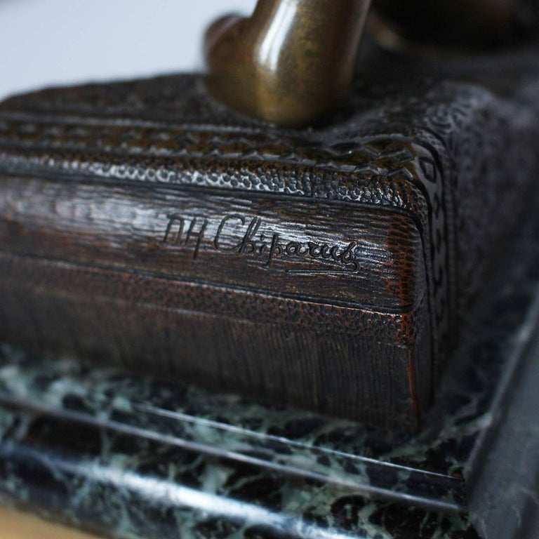 Demetre Chiparus Art Deco Sculpture of Cleopatra at 1stDibs