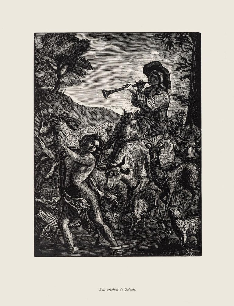 Demetrios Galanis - Allegorical Music - Original Etching by Demetrios ...