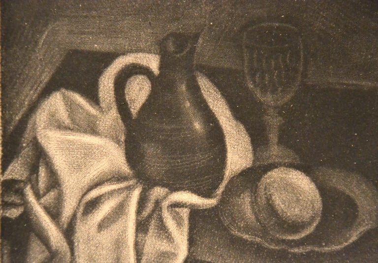 Demetrios Galanis - Nature Morte au Pichet - Original Manière Noir by ...