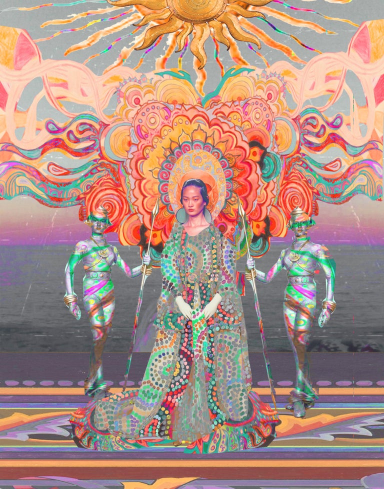 Deming King Harriman - Surreal Grail VIII (halo, robe, sun overhead ...