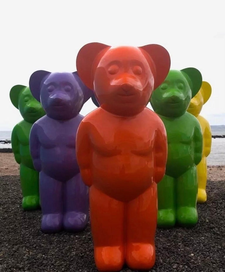 Demo - Bear, Red For Sale at 1stDibs