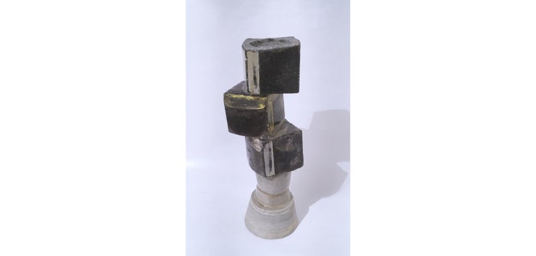 Dena Paige Fischer - Balancing Block Votive Sculpture, 2020 For Sale at ...