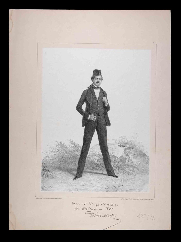 Denis Auguste Marie Raffet - Démidoff - Original Lithograph by Denis ...