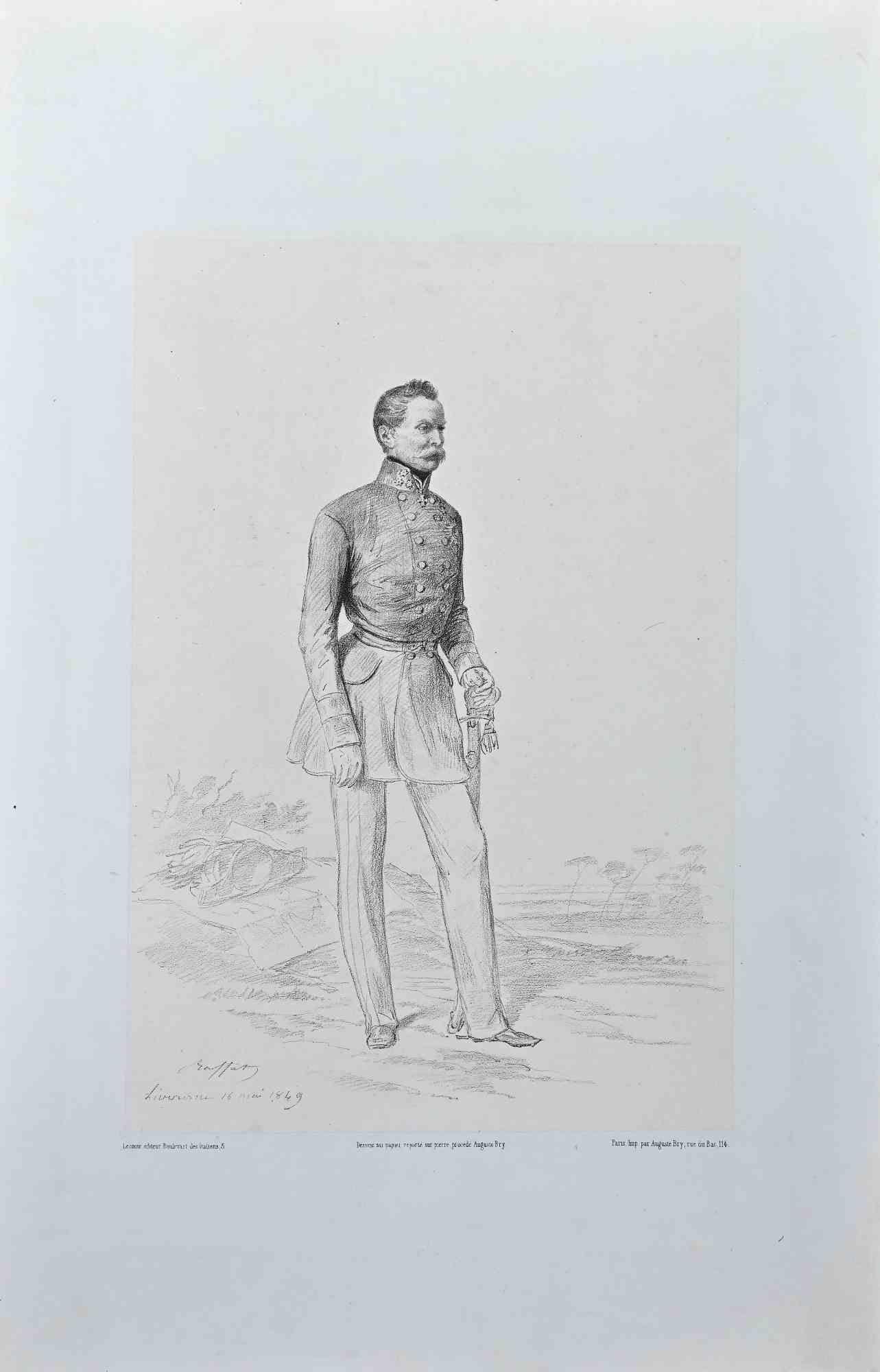 Denis Auguste Marie Raffet - Allocation - Original Lithograph by Denis ...