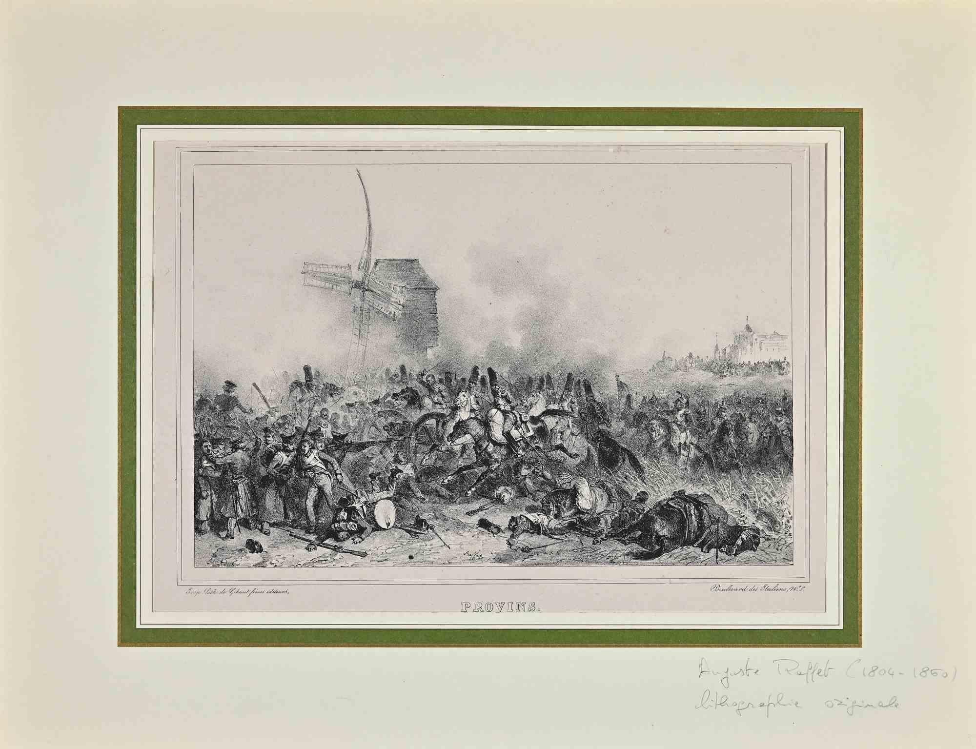 Denis Auguste Marie Raffet - Provins - Original Lithograph by Denis ...