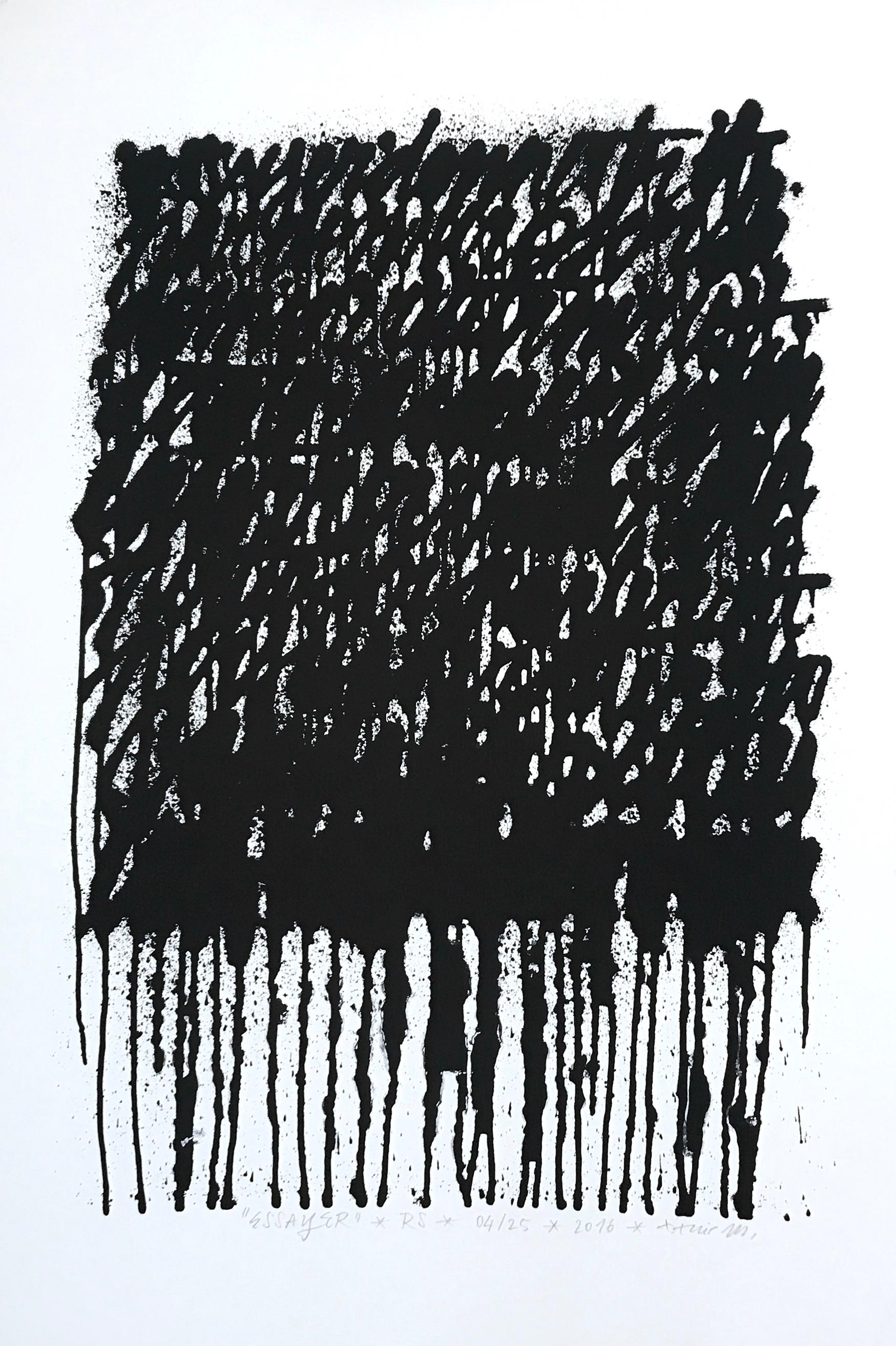 Patricia A. Pearce - Red Hanging Lace - Multi Layer Lithograph at 1stDibs