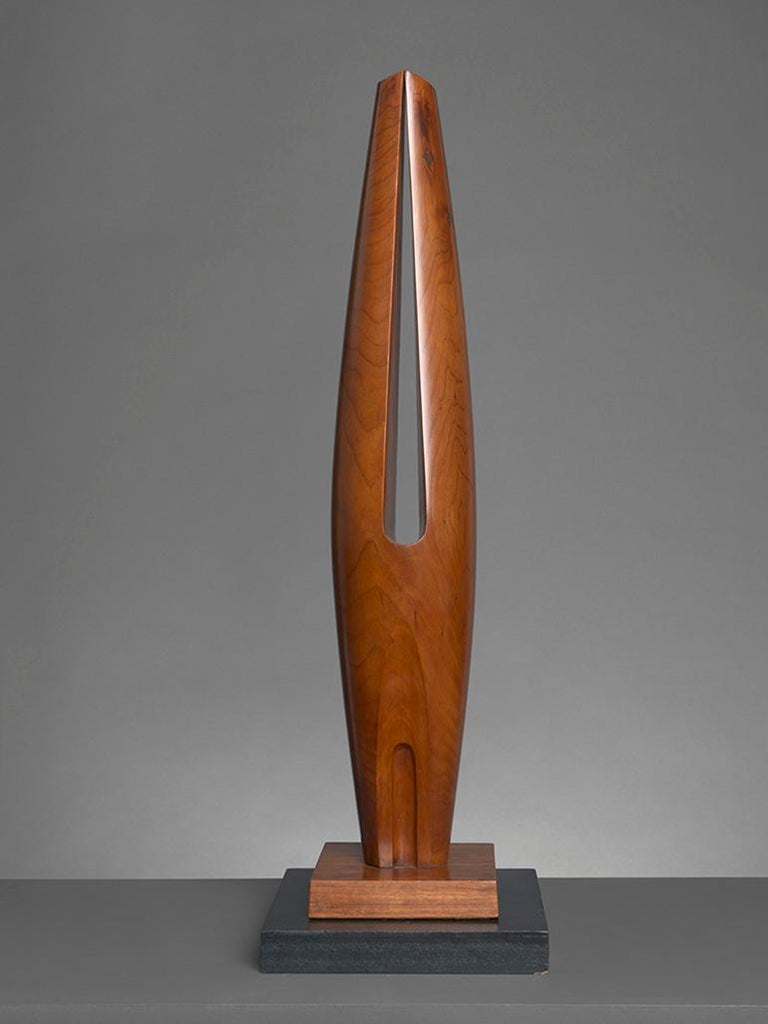 Denis Mitchell - Roseveor - 20th Century, Unique carved yew by Denis ...