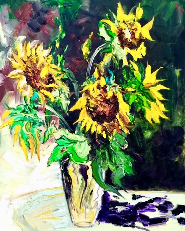 Denis Ribas - Sunflowers II at 1stDibs