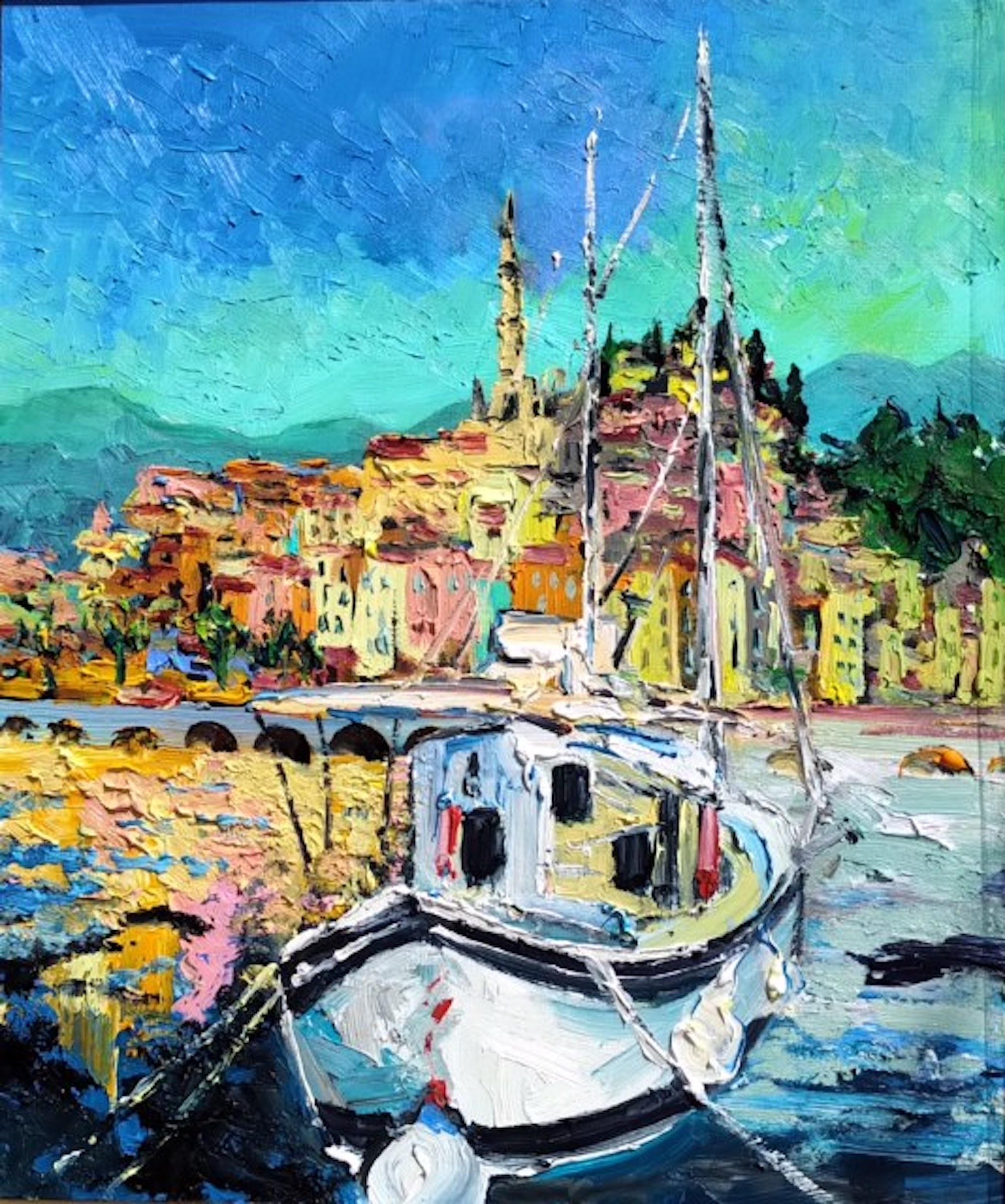 Denis Ribas - Abundant Plant Life - Original Impressionist landscape ...