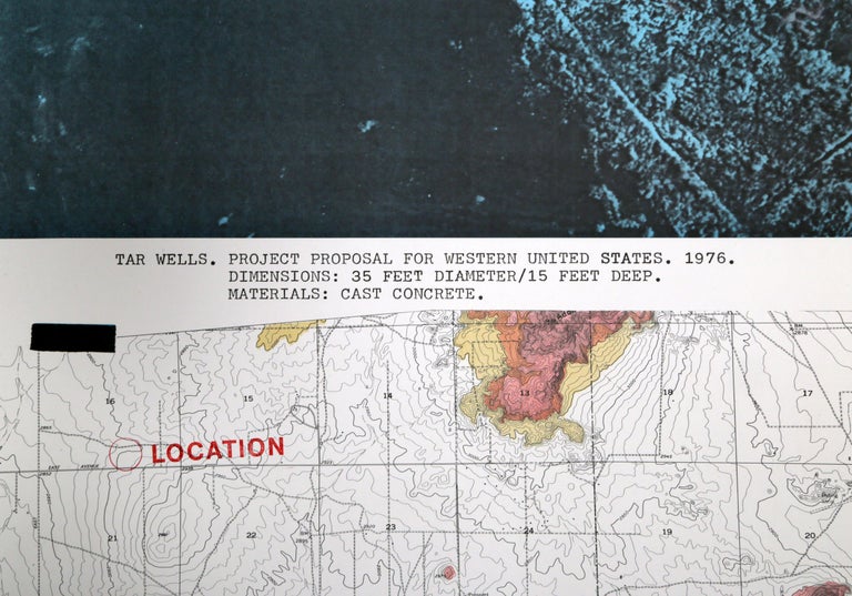 Dennis A. Oppenheim - "Tar Wells", 1978, Lithograph by Dennis Oppenheim ...