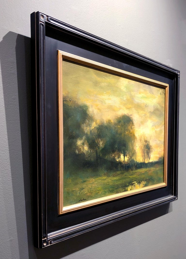 Dennis Sheehan - Dennis Sheehan, "Glowing Hedgerow", Moody Tonalist ...