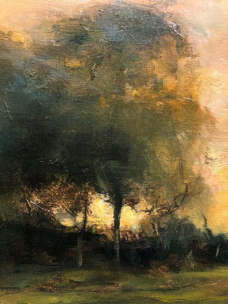 Dennis Sheehan - Dennis Sheehan, "Glowing Hedgerow", Moody Tonalist ...