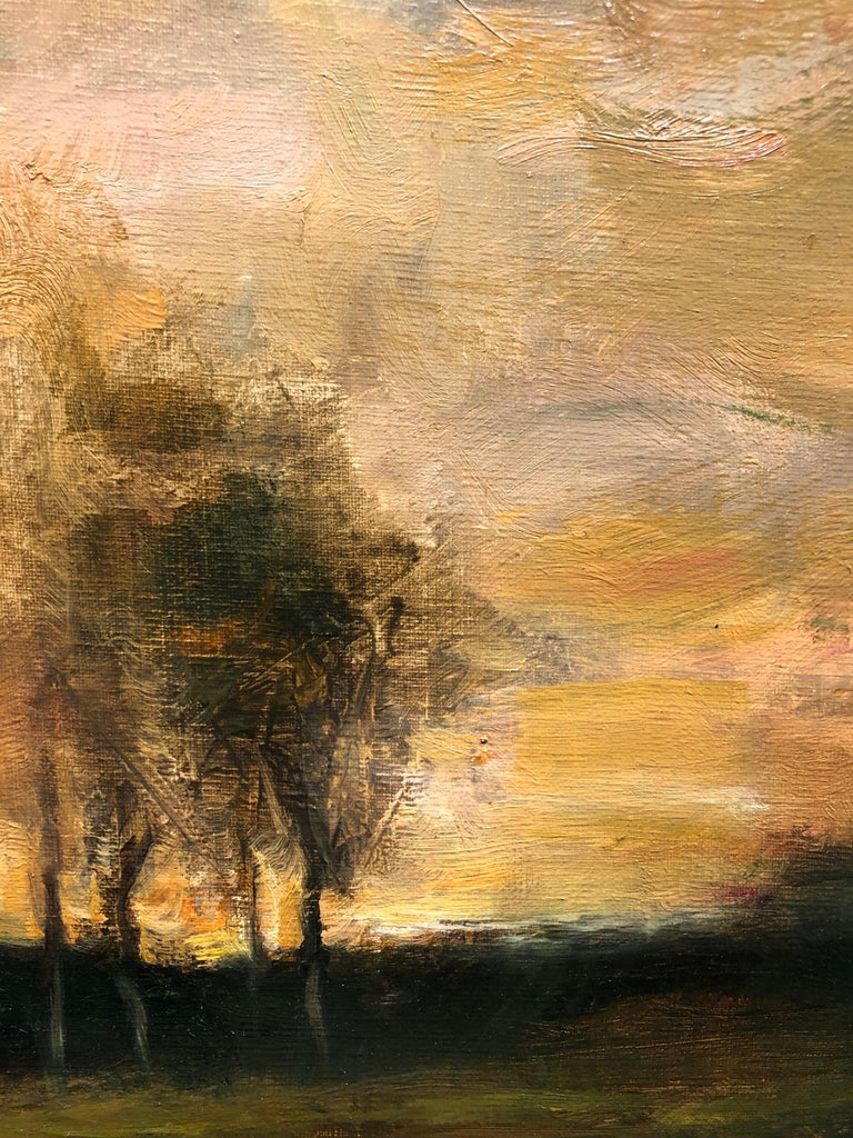 Dennis Sheehan - Dennis Sheehan, "Glowing Hedgerow", Moody Tonalist ...