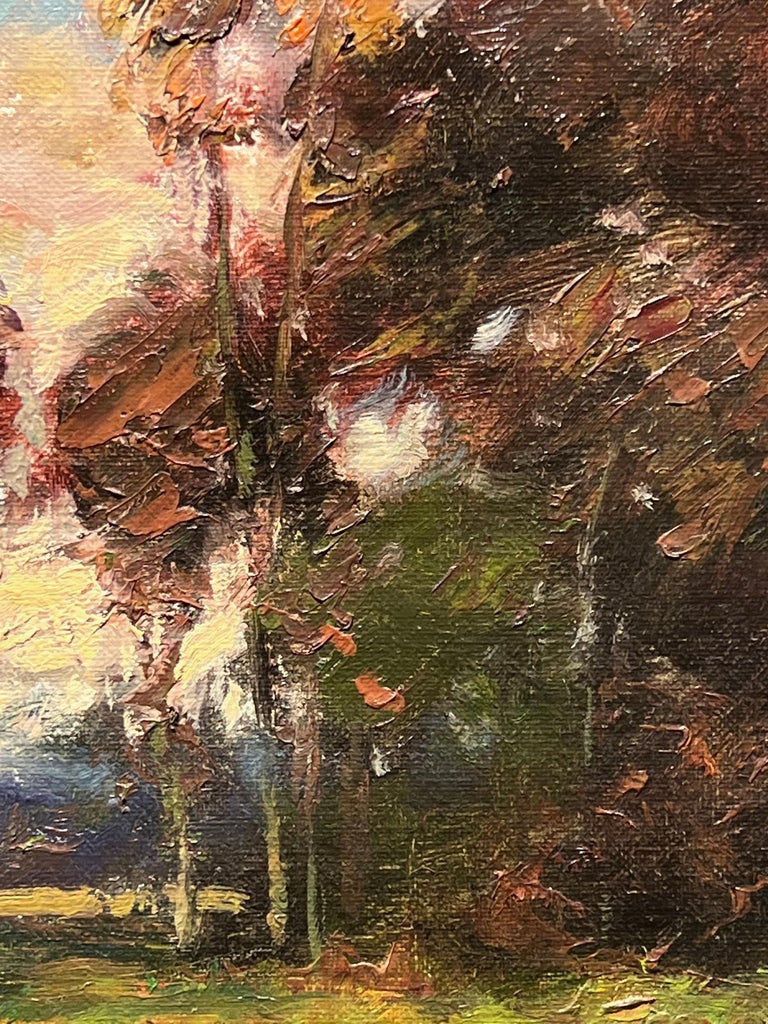 Dennis Sheehan - Dennis Sheehan, "Mid Fall" 12x12 Tonalist Tree ...