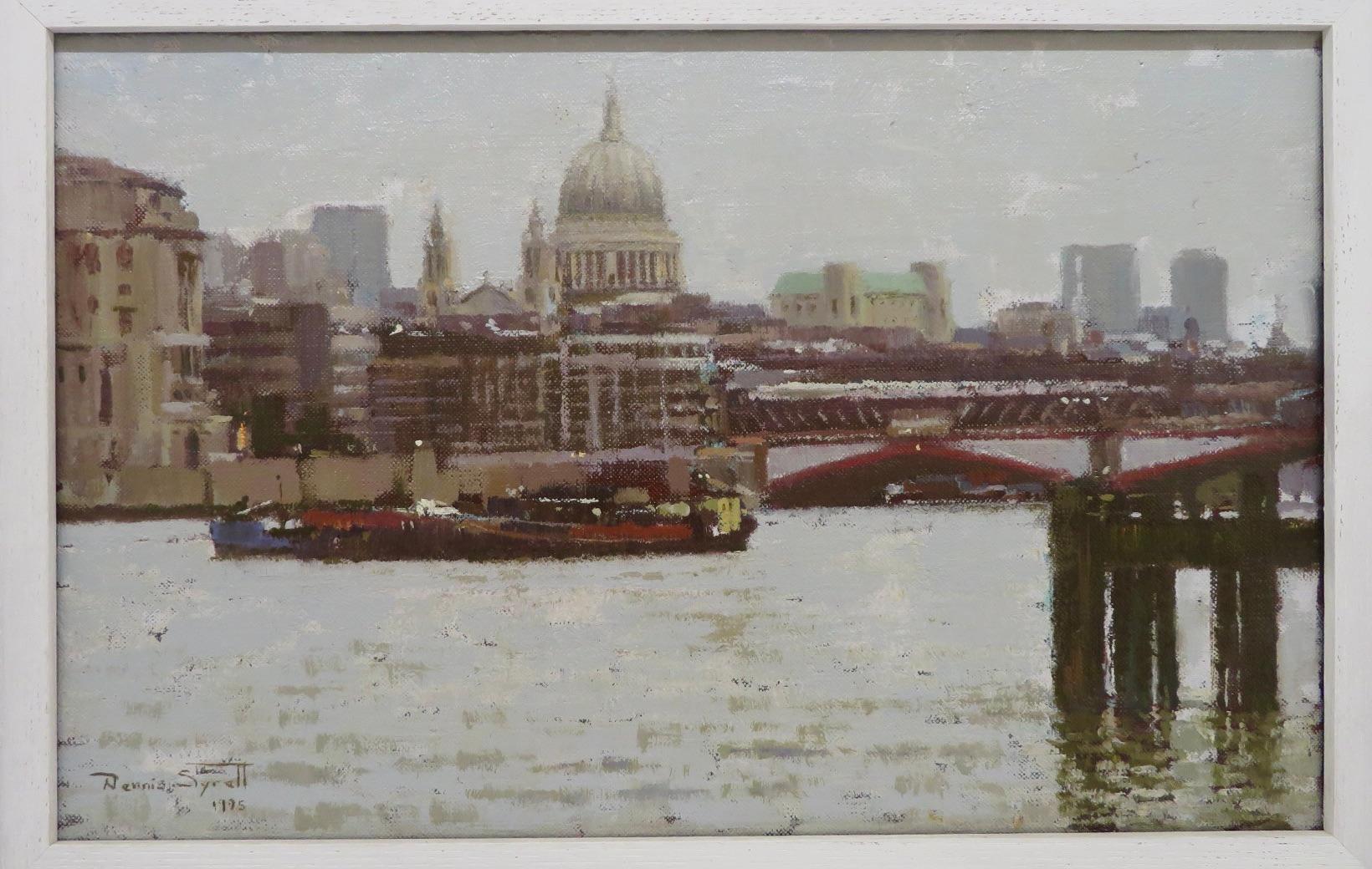 Dennis Syrett - Dennis Syrett ROI (1932-) Impressionist SIGNED Oil ...