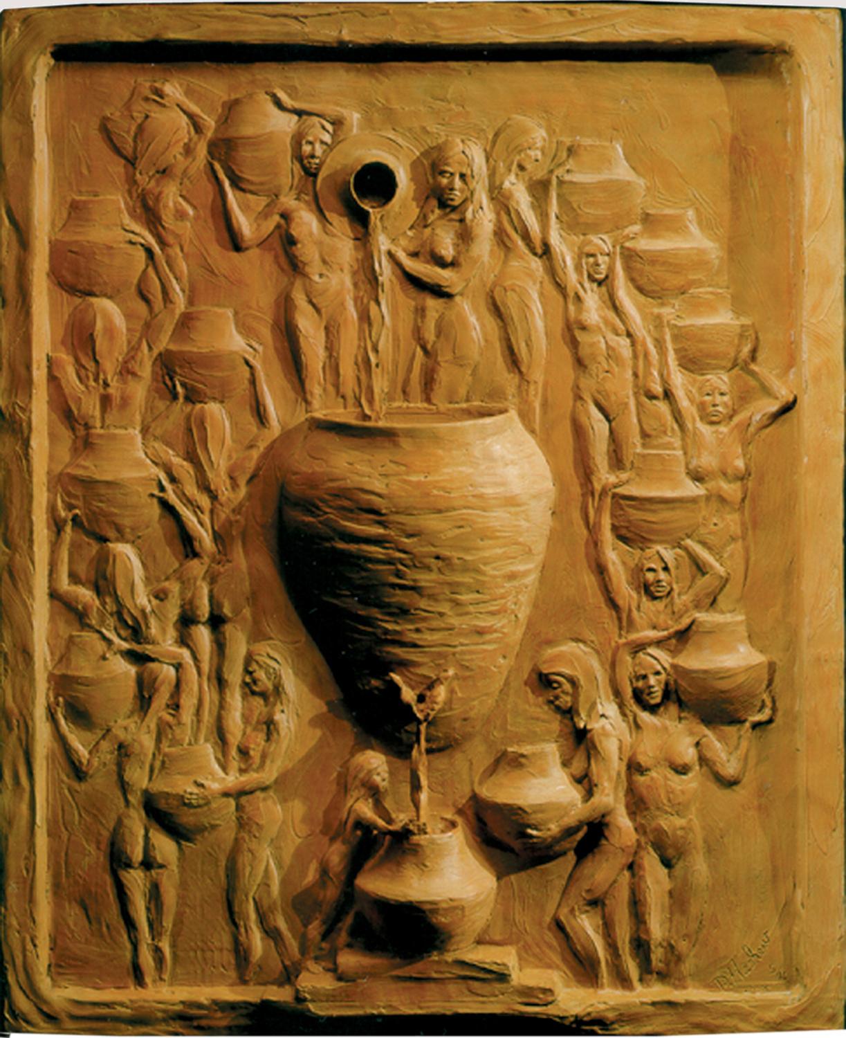 Denny Haskew - White Deer of Autumn at 1stDibs