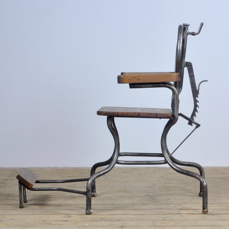 Dentist Chair by C. Ash and Sons, circa 1900 at 1stDibs