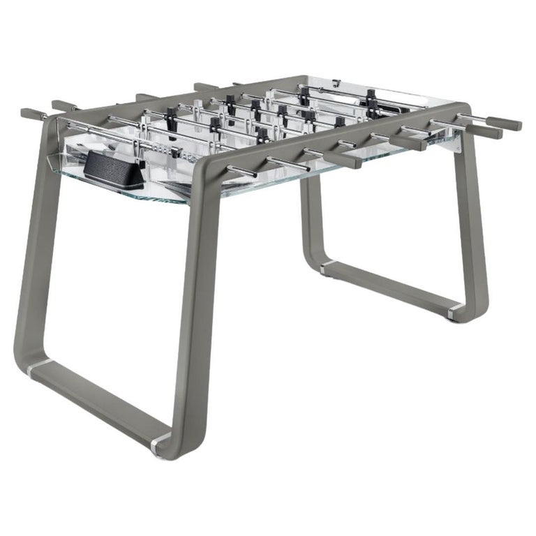 Derby Canvas Stone Grey Foosball Table By Impatia For Sale at 1stDibs