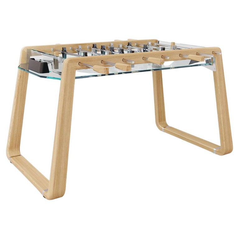 Derby Natural Foosball Table by Impatia For Sale at 1stDibs