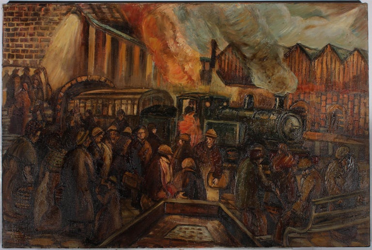 Derek Higginson - Derek Higginson (1930-2020) - Mid 20th Century Oil ...