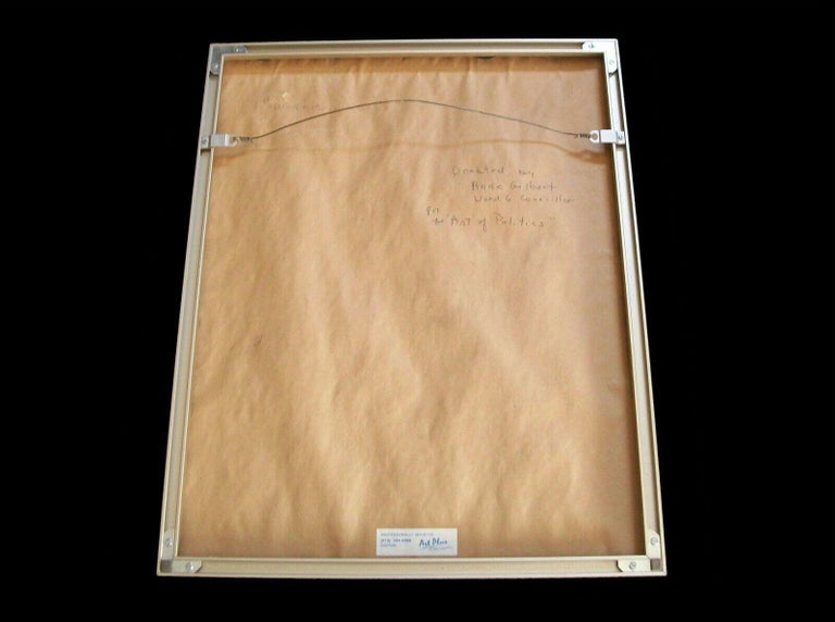 Derek Root, "Working Class", Framed Acrylic Painting, Canada, circa ...