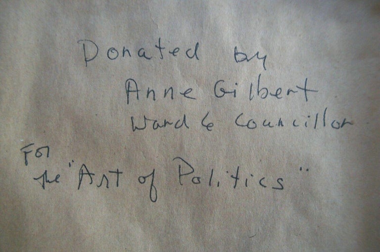 Derek Root, "Working Class", Framed Acrylic Painting, Canada, circa ...