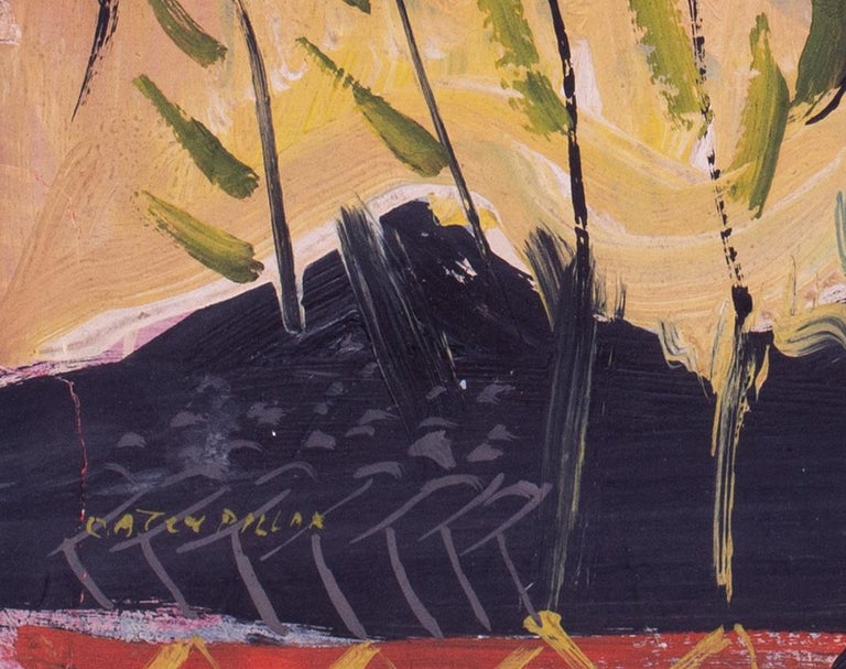 Derrick Latimer Sayer - Modern British mid century gouache painting by ...