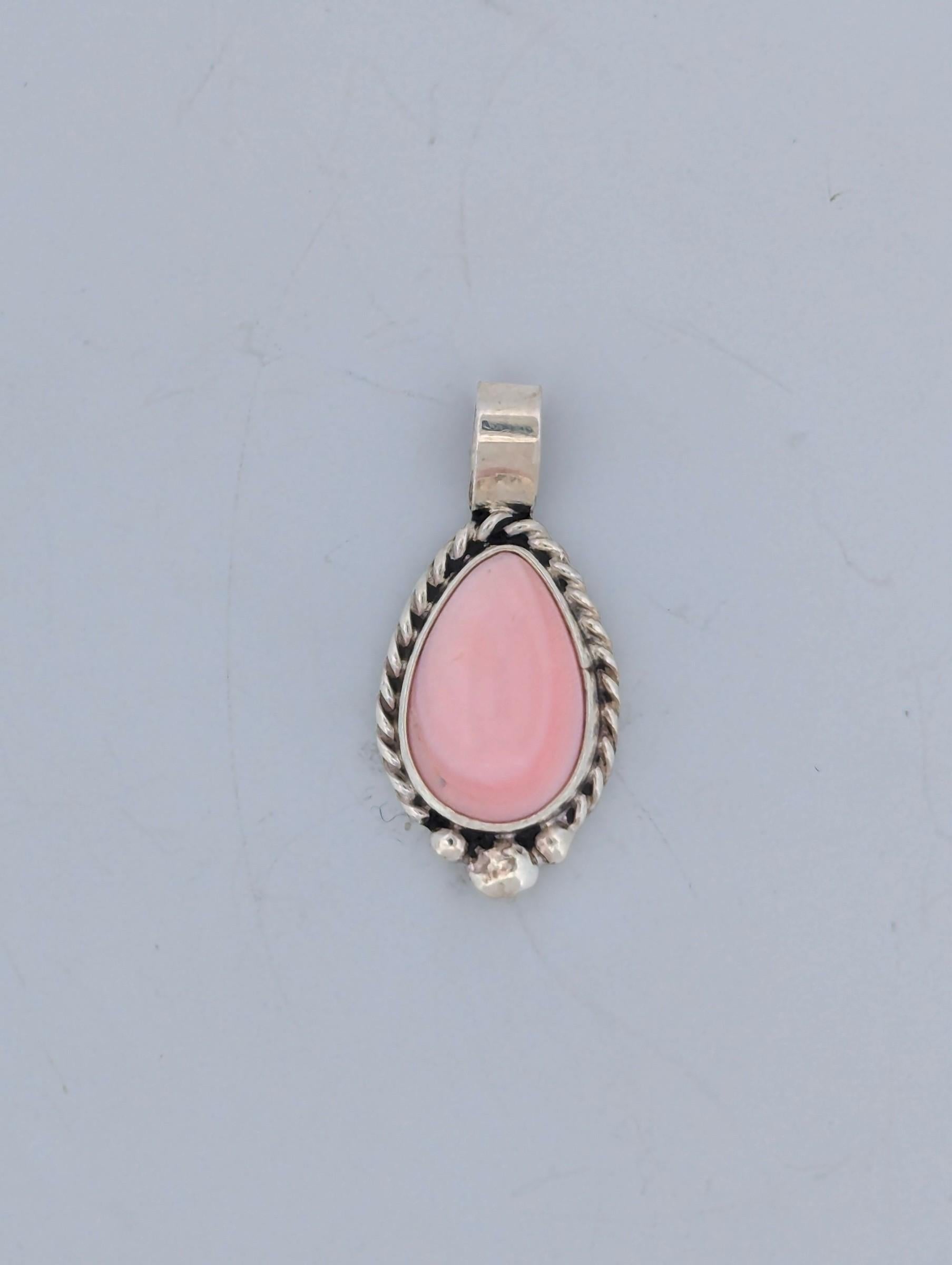 Desert Blossom Native American handmade sterling silver conch shell ...