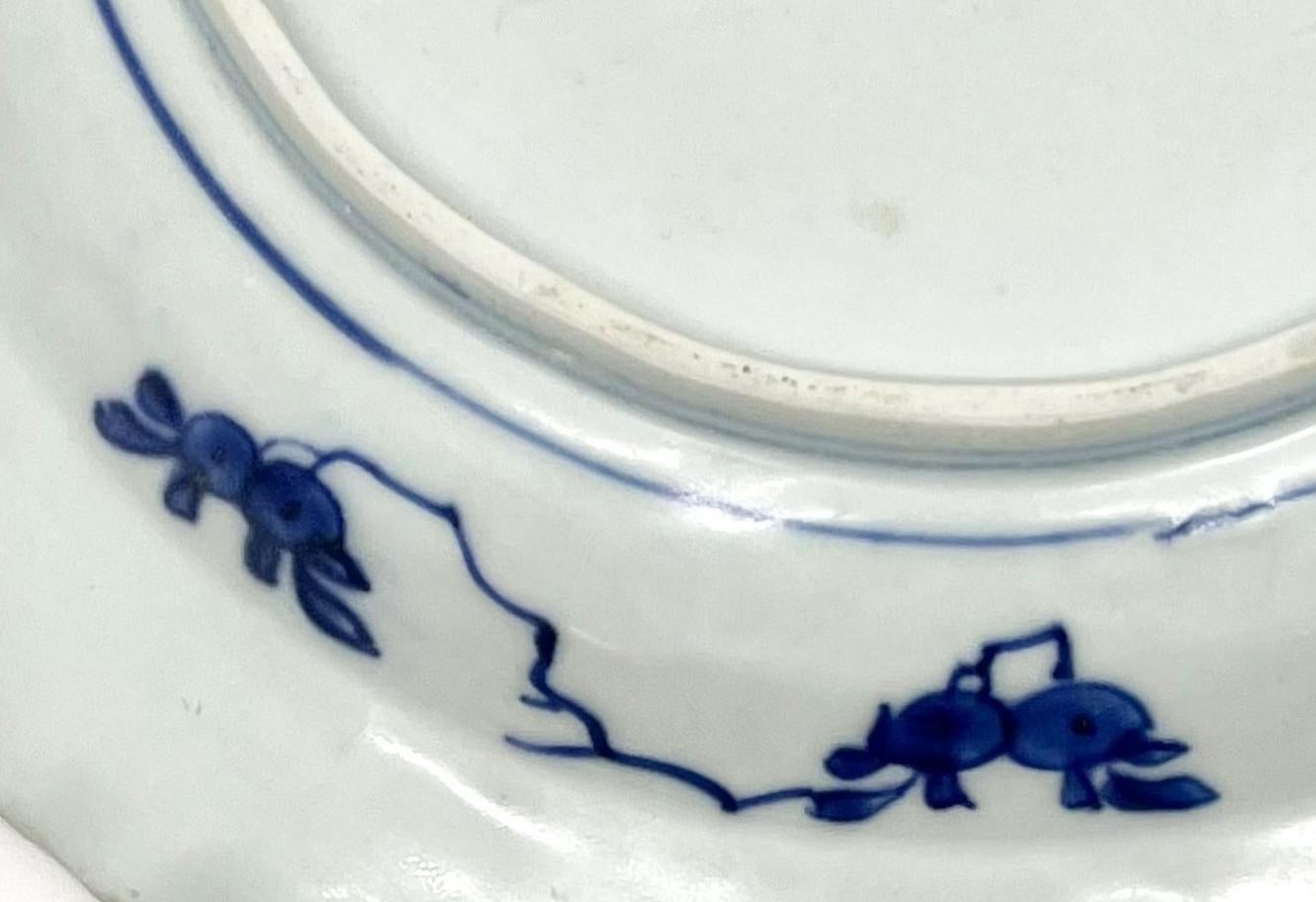 'Deshima Island' Pattern Blue and White dish c1725, Qing Dynasty ...