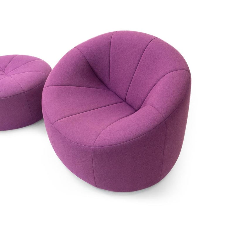 Design Classic Swivel Pumpkin Lounge Set by Pierre Paulin for Ligne ...