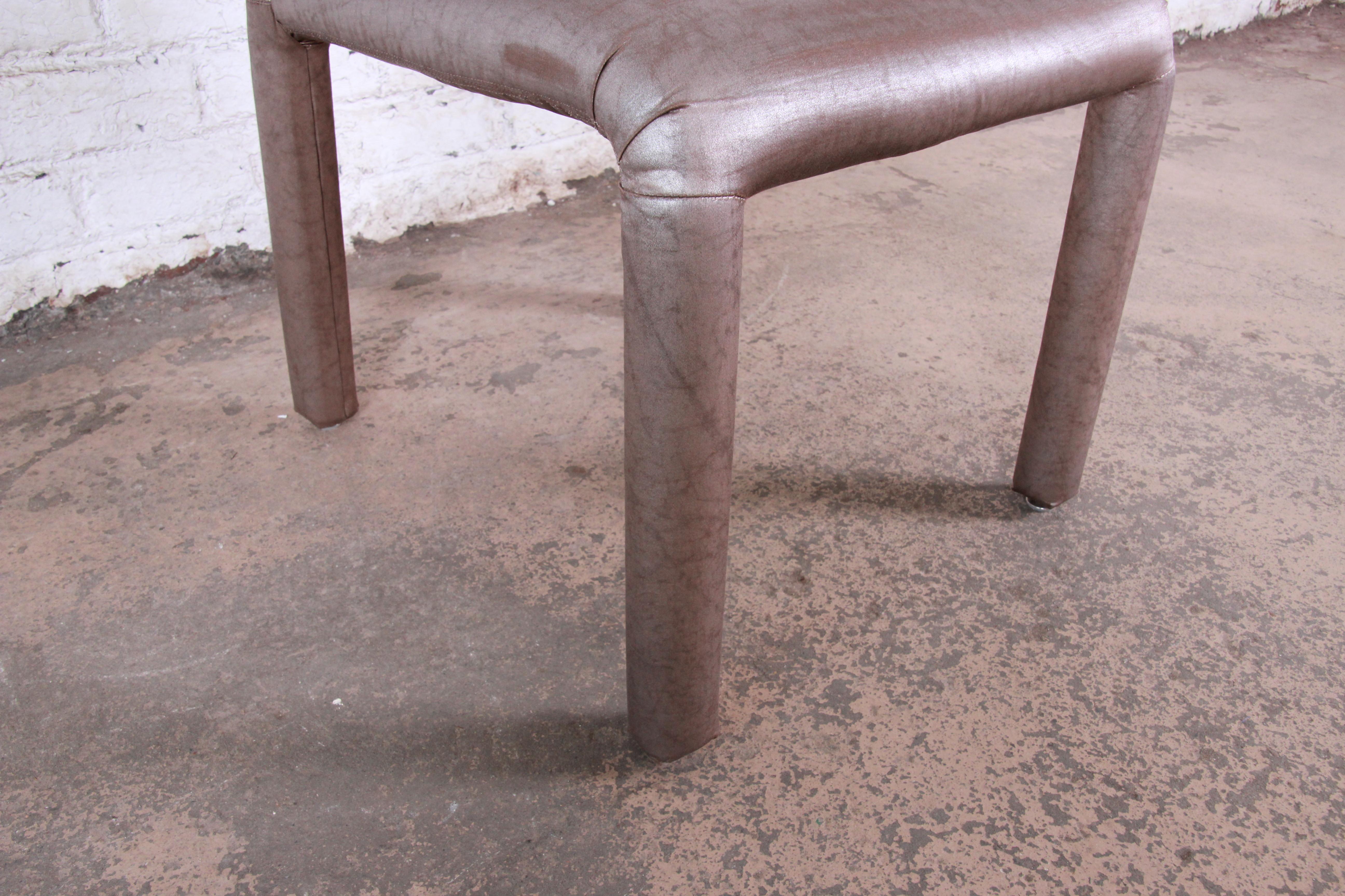 Design Institute of America Mid-Century Modern Upholstered Parsons ...