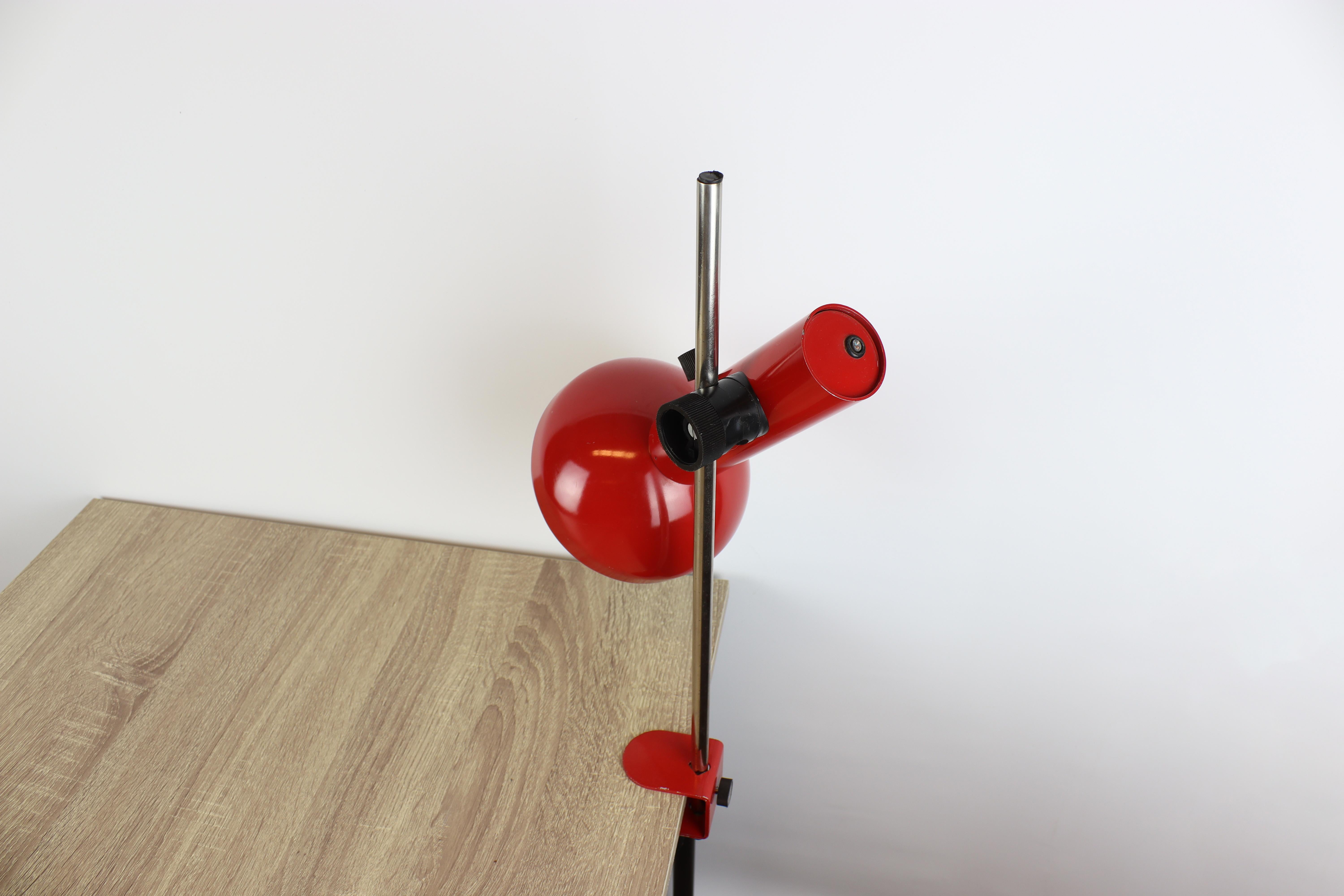 Design Rare Work Lamp Made in Germany in the 1960s For Sale at 1stDibs