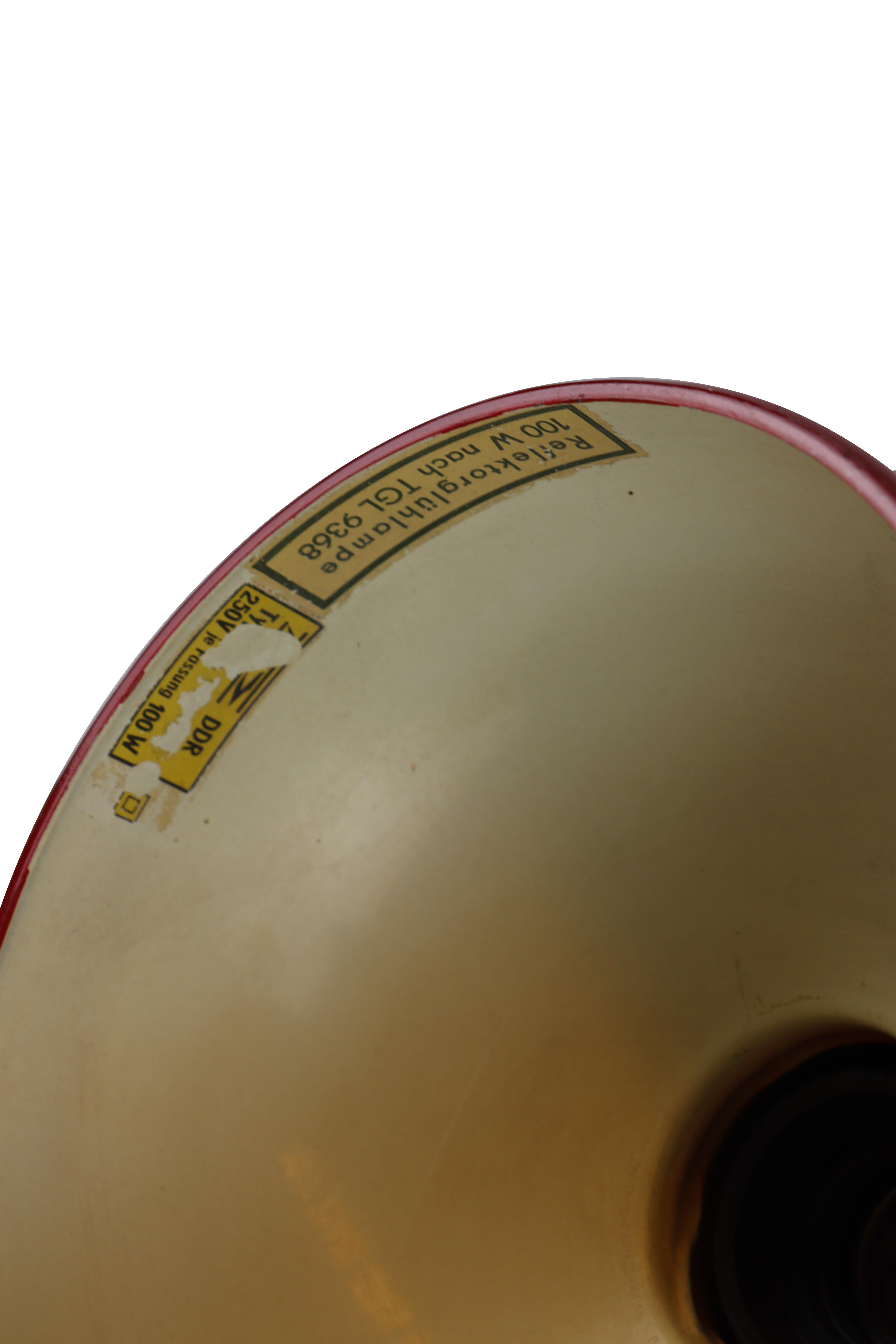 Design Rare Work Lamp Made in Germany in the 1960s For Sale at 1stDibs