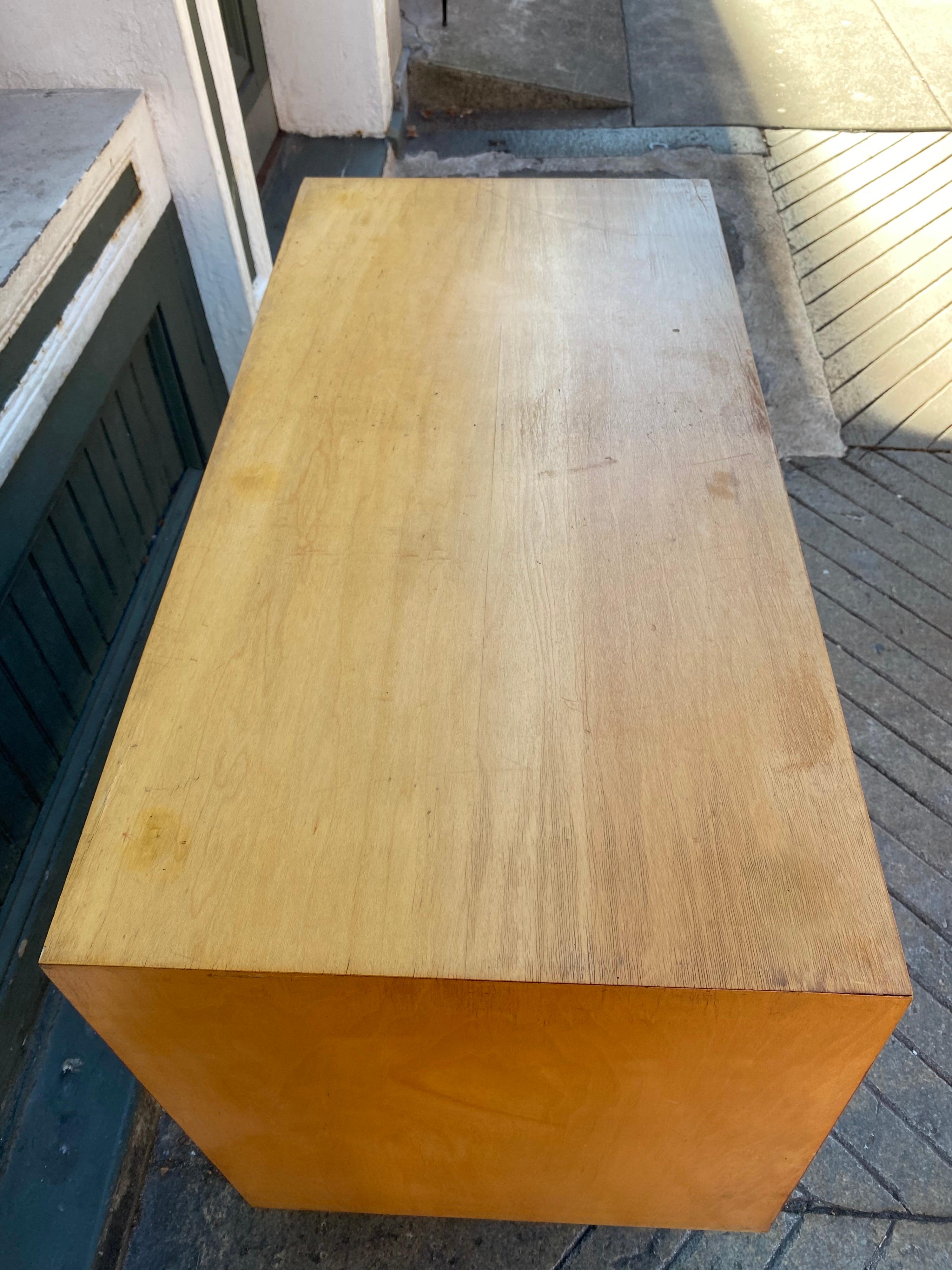 DesignCraft 2-Door Birch and Walnut Cabinet at 1stDibs | designcraft ...