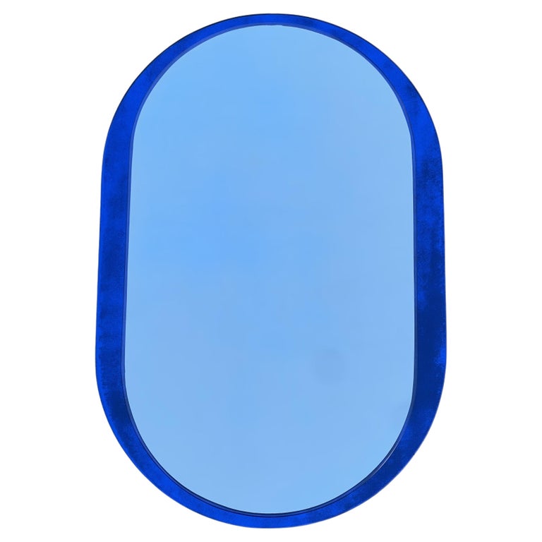 DESIGNER 1970's VECA MADE IN ITALY MID CENTURY MODERN WALL COBALT BLUE ...