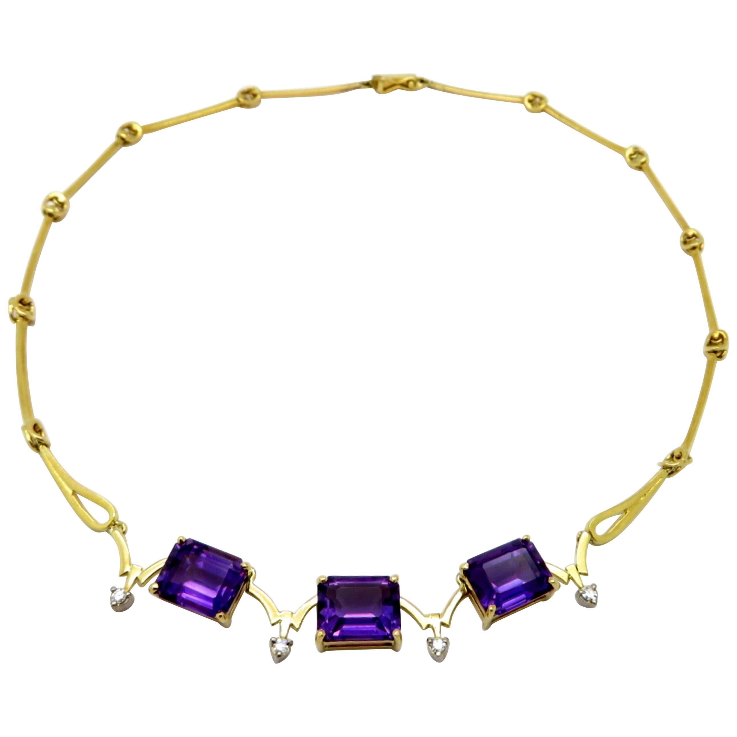 Panetta amethyst Choker at 1stDibs