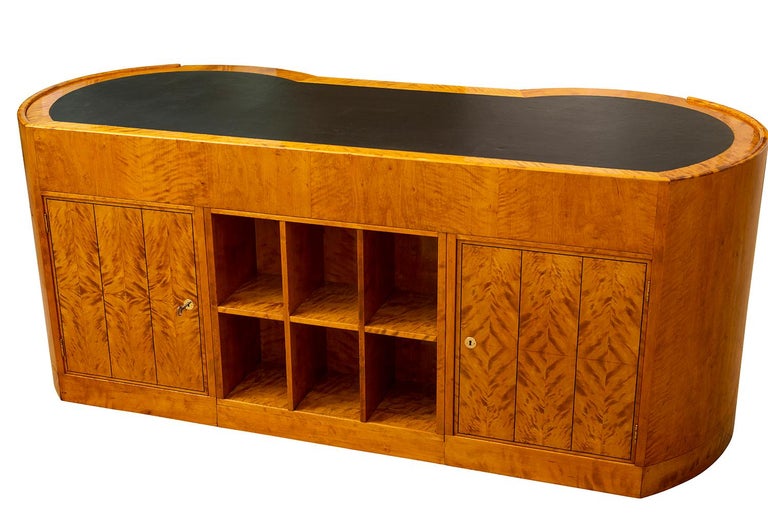 Desk and Armchair Bruno Paul Austrian Jugendstil Birch and Pearwood ...