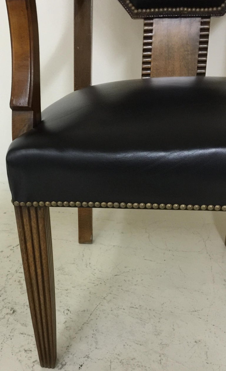 Desk Chair for the King, Style: Art Deco, 1930, German For Sale at 1stDibs
