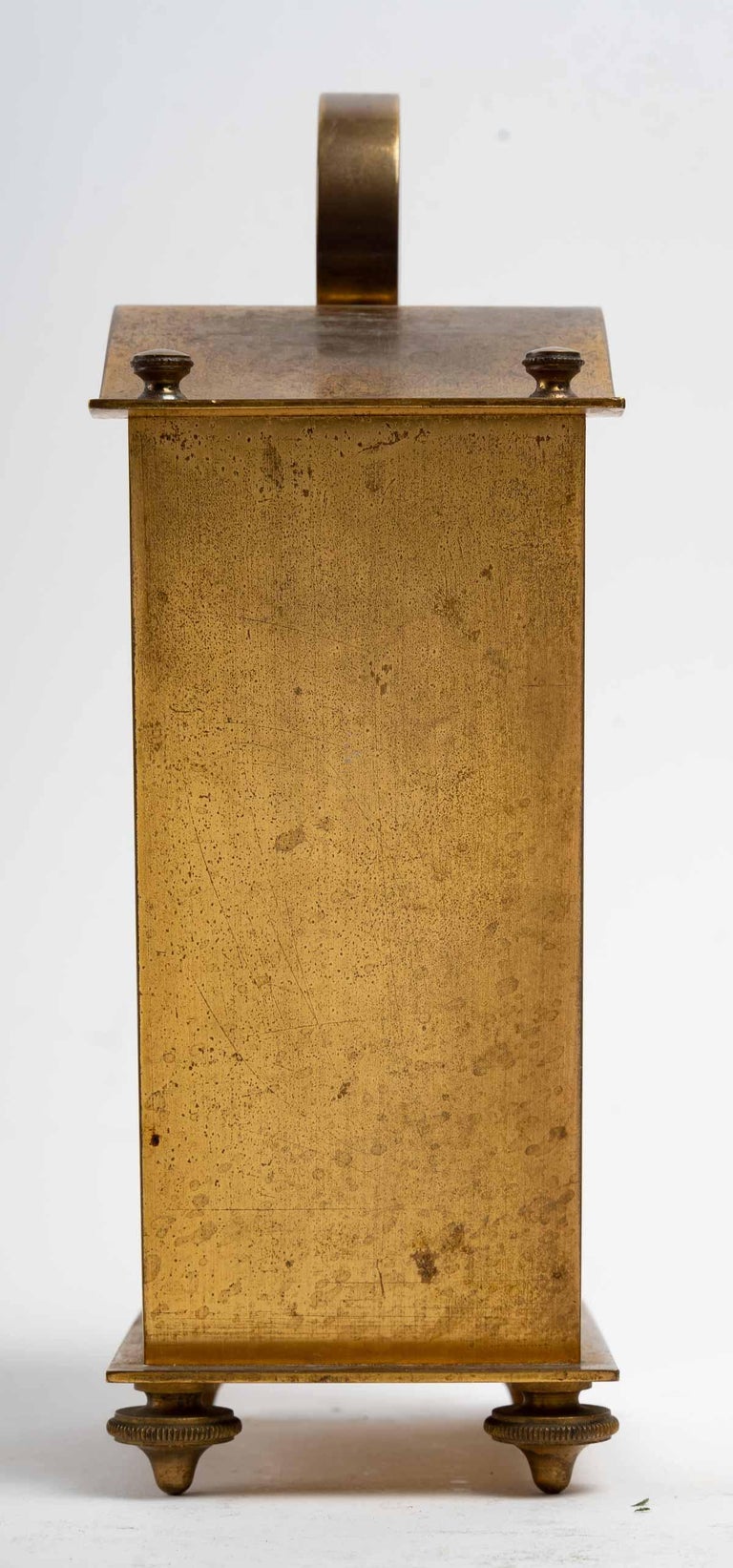 Desk Clock of the Lancel Paris Brand from the 1940s For Sale at 1stDibs