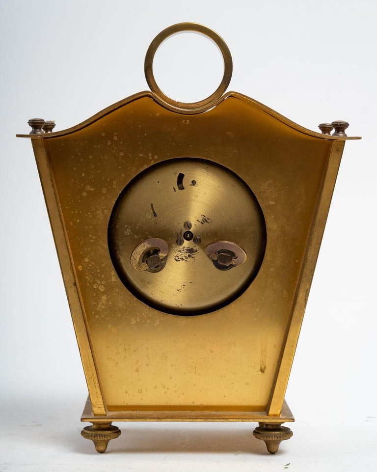 Desk Clock of the Lancel Paris Brand from the 1940s For Sale at 1stDibs