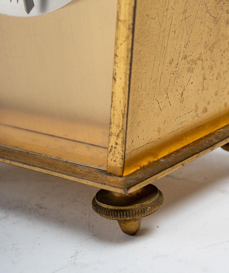 Desk Clock of the Lancel Paris Brand from the 1940s For Sale at 1stDibs