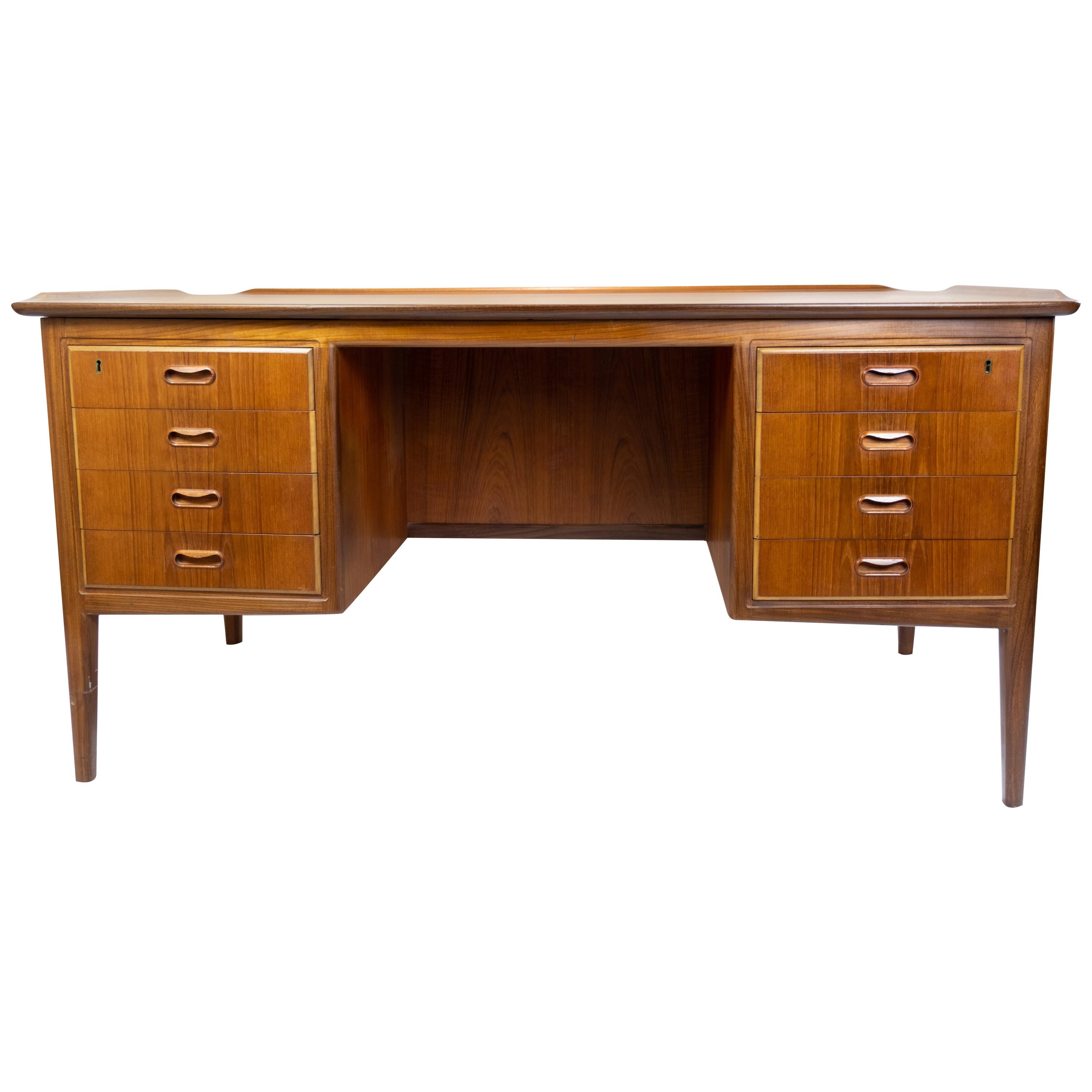 Vintage 1960s Ikea Desk in Teak at 1stDibs