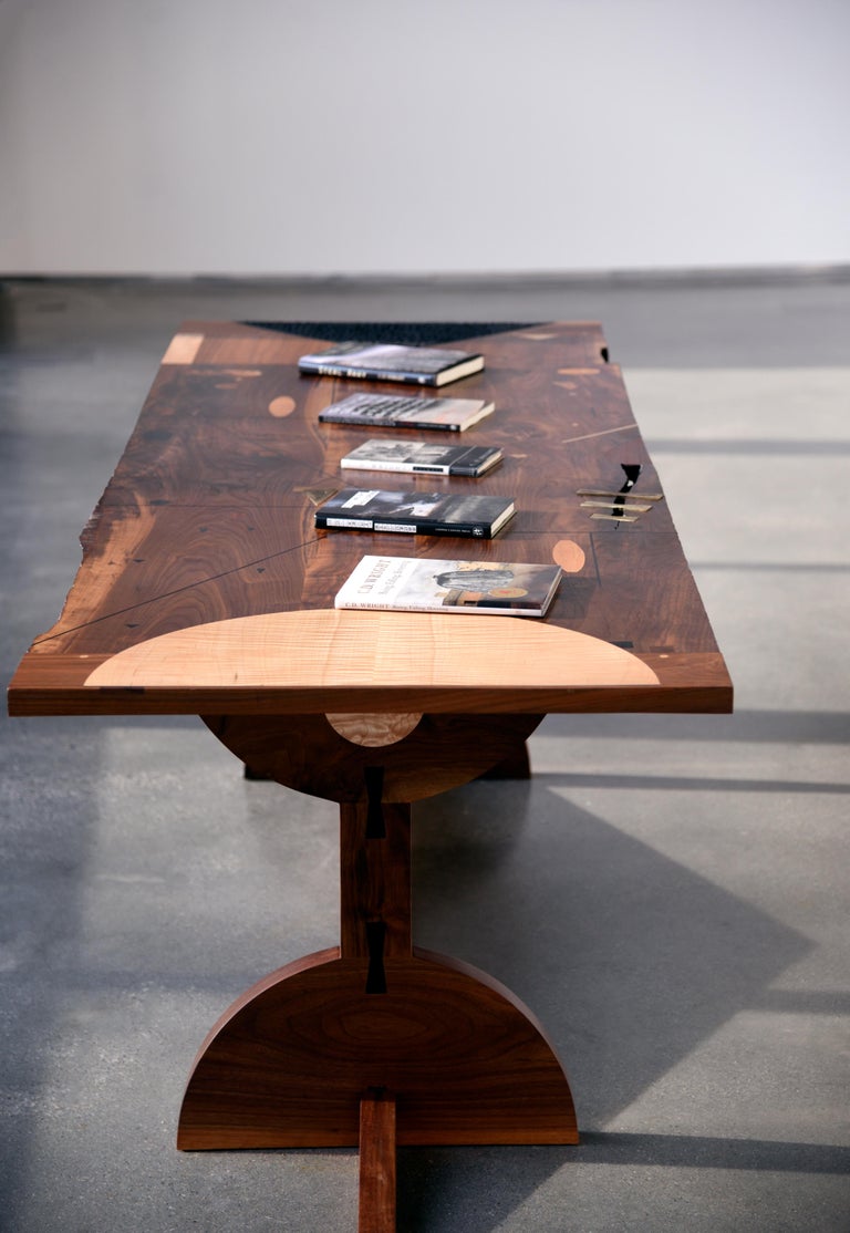 Desk with Inlays and Exquisite Sculptural Detailing, Poet's Desk For ...