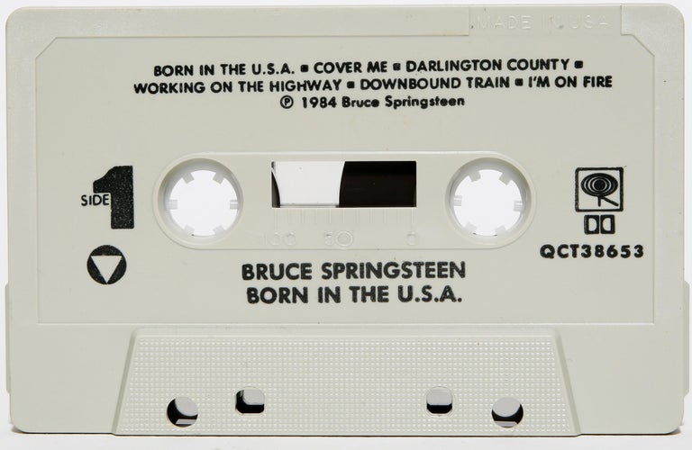 Destro - 40x60 BRUCE SPRINGSTEEN "BORN IN THE USA" Cassette Photography ...